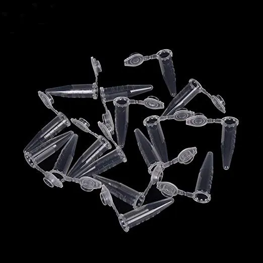 Centrifuge Tubes 1.5ml Polypropylene with Pull-Ring Snap Cap for Sample ...