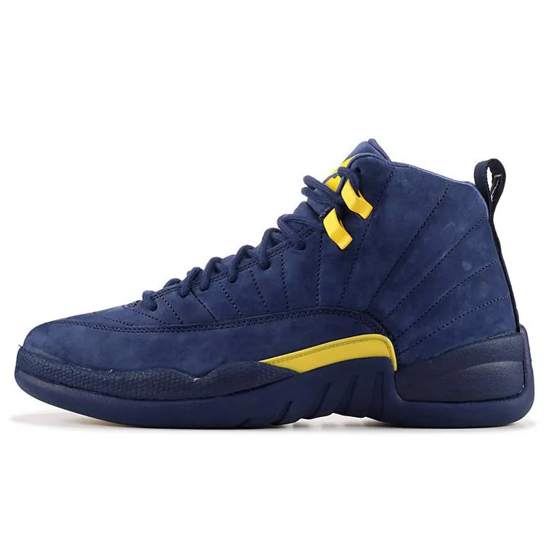 Jumpman 12 Basketball Shoes: Hyper Royal Floral Sneakers For Men Field ...