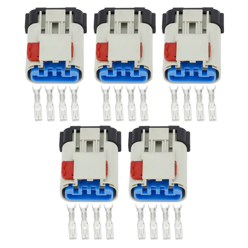 4 Pin Automotive Sensor Connector Harness Connector with Terminal Plug ...