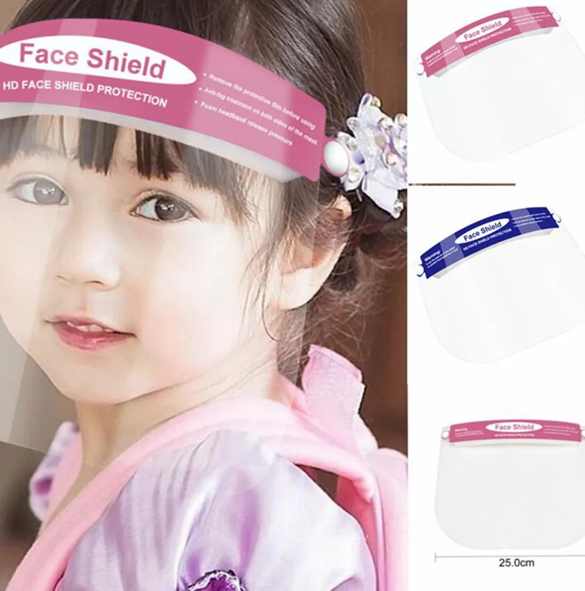 Kids Safety Face Shield: Outdoor Dust Proof Clear Visor, Full Face ...