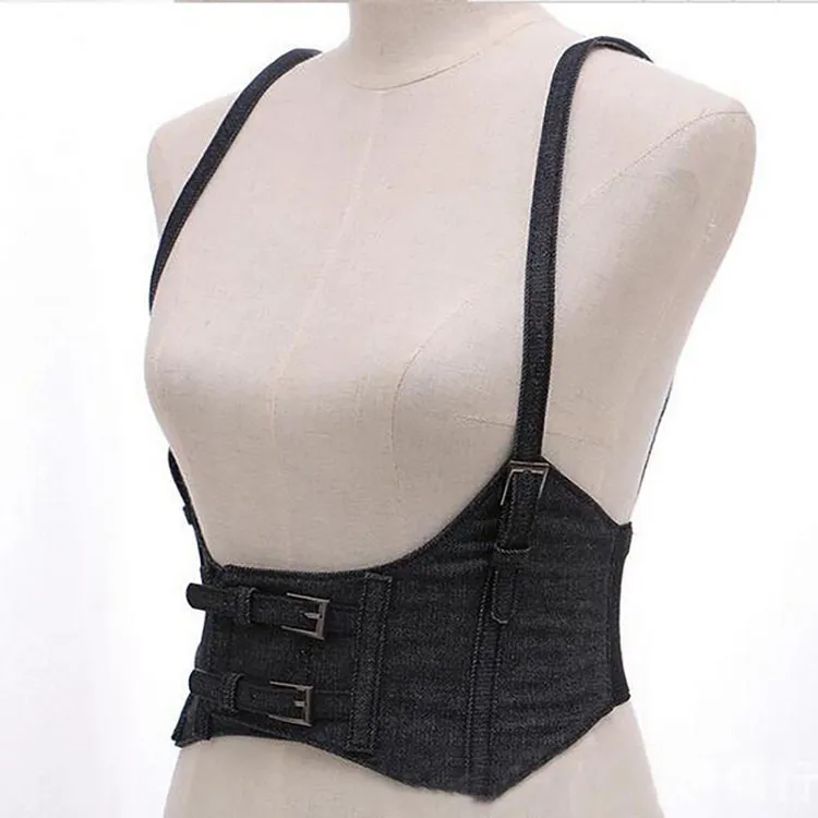 New Sexy Women Push Up Bust Strap Harness Corset... From Zhengrui02 ...