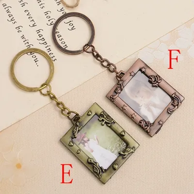 Vintage 2 Inch Metal Photo Frames DIY Home Decor Retro Wedding Party ...