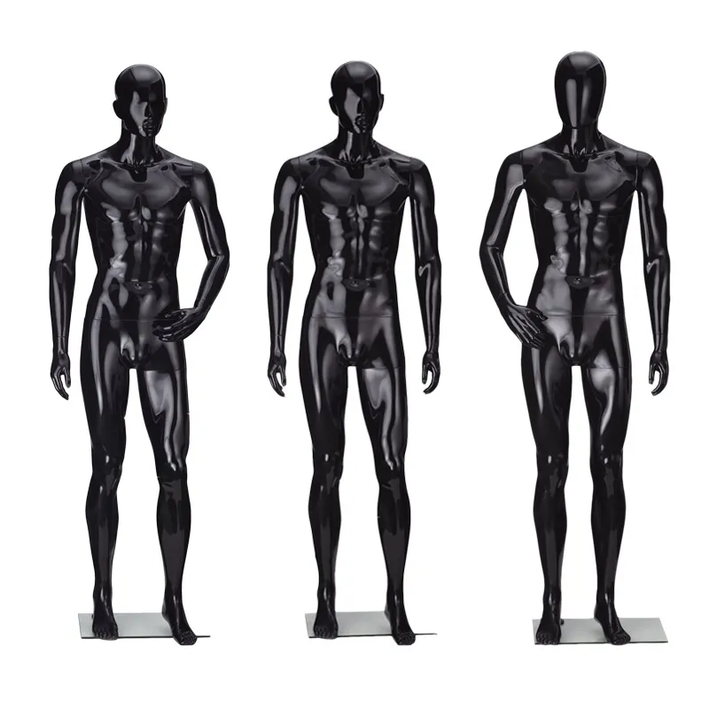 Premium Black Mannequin - High Quality Realistic Female Display Model ...