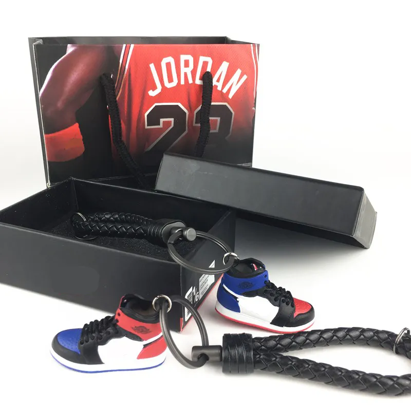2019 High Quality Basketball Shoes Soft Plastic DIY 3 D Key Chain Of ...