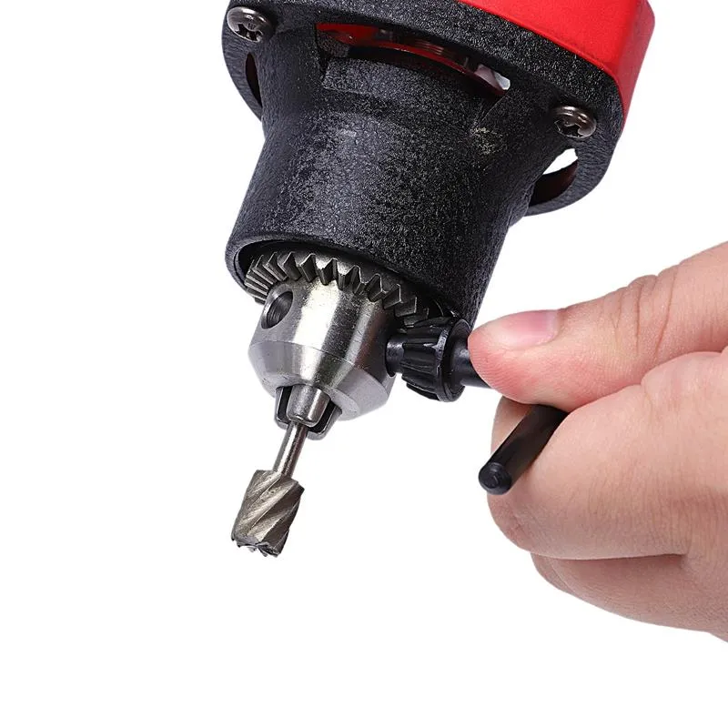 Mini Cordless Drill 240W Rotary Power Tool With Abrasive Grinder Bits ...