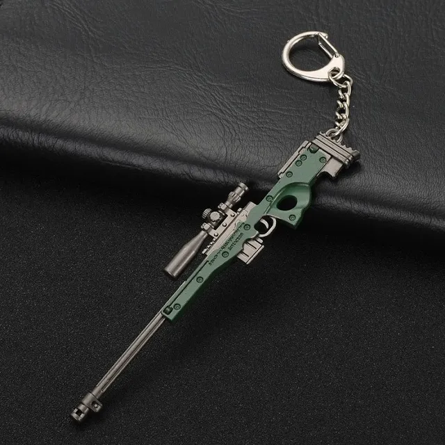 Mini Gun Top Gun Maverick Keychain 12cm AKM Model For AK 47 Toys ...