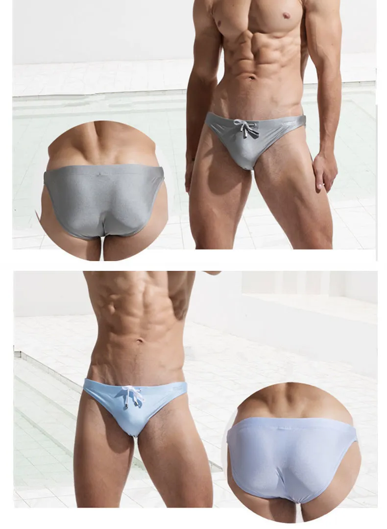 Push Up Mens Swim Briefs Desmiit Swimwear Gay Sexy Swimming Trunks For