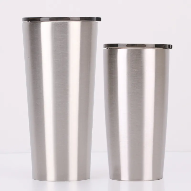 30OZ Stainless Steel Tumbler Water Bottle Vacuum Insulated Stright Cup ...