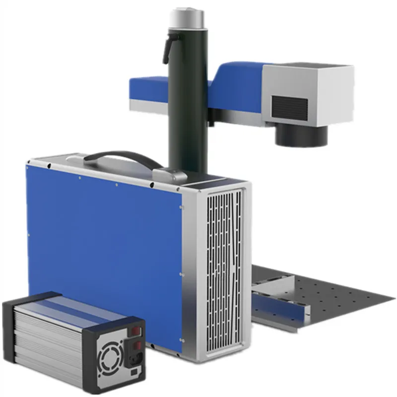 Mini Metal Engraver Machine - Portable Fiber Laser for Jewelry, Dog ...