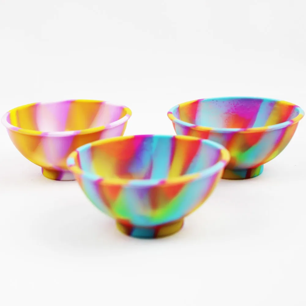 Silicone Jars Dabs Wax Container 2.6 Non Stick FDA Approved Small Oil ...