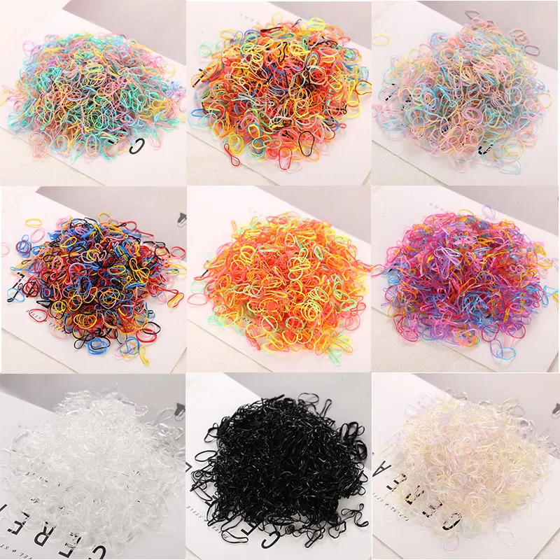 DHgate.com:Colorful TPU Hair Rubber Bands Child Baby Elastics Hair Ties ...
