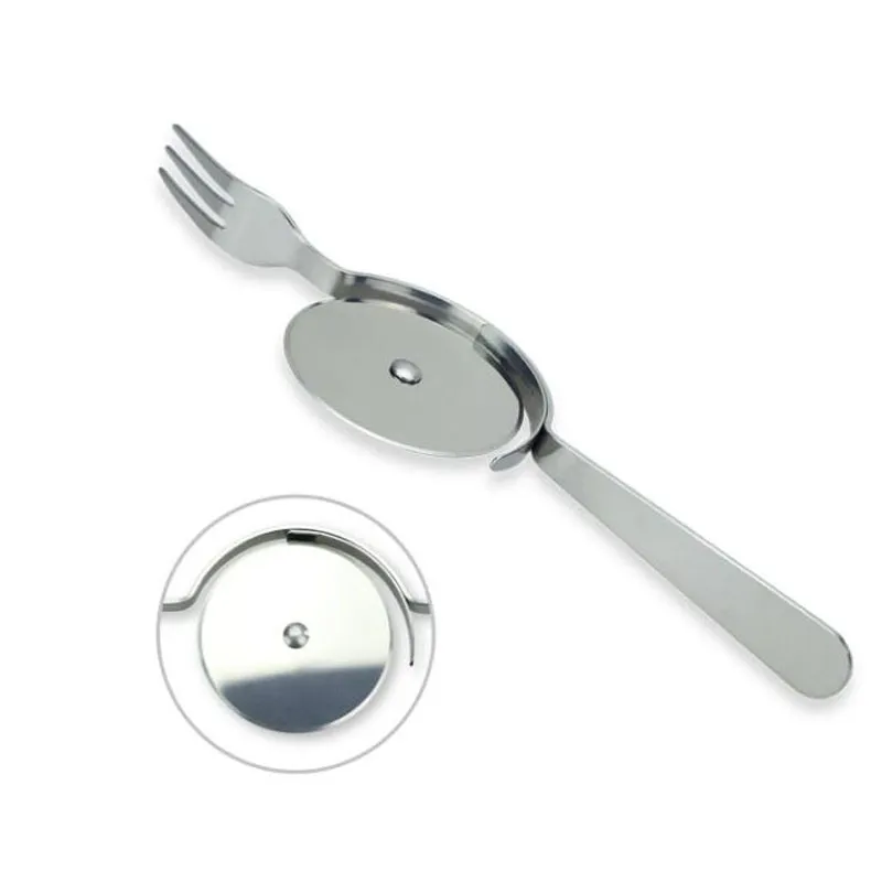 2-in-1 Pizza Cutter & Server Set: Premium Quality Wheel, Fork & Spatula ...