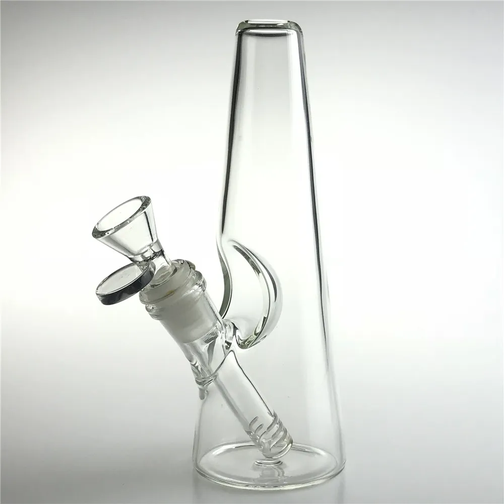 Bulk Order Medium Triangle Glass Bong Water Pipe With 14mm Female ...