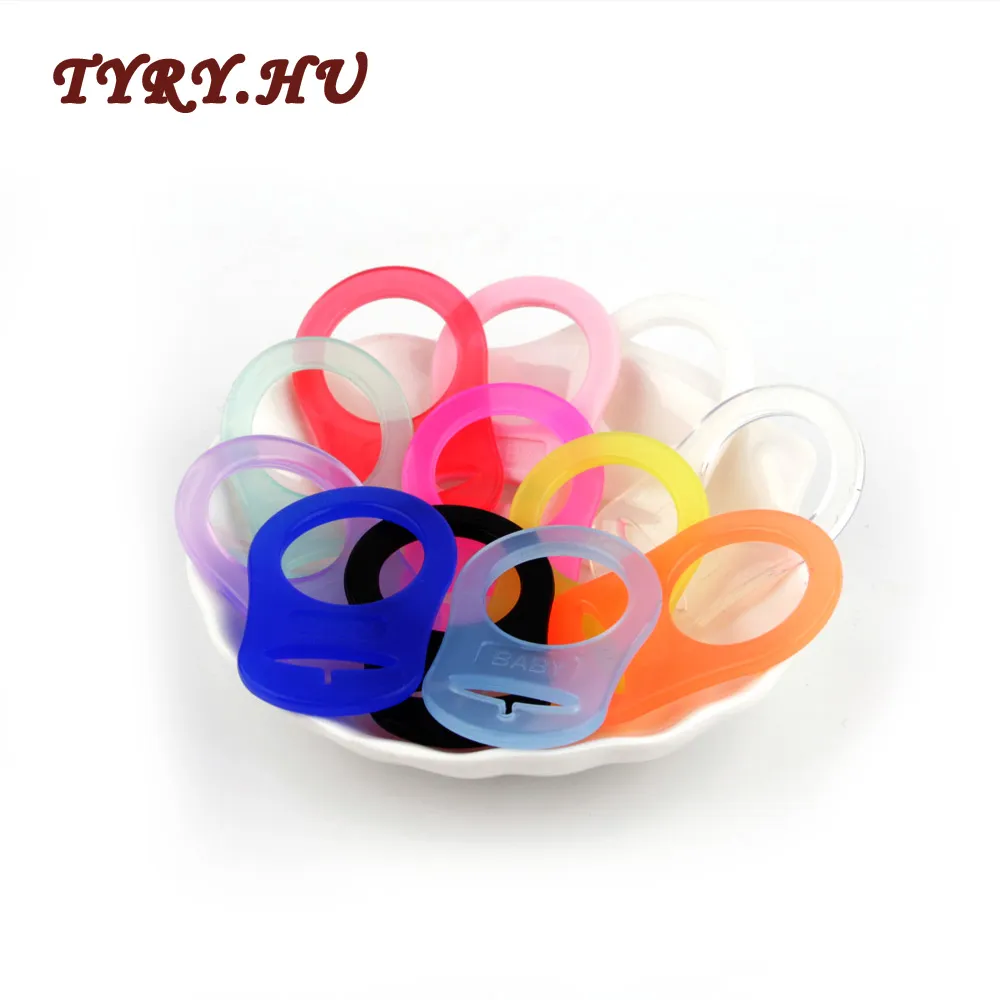 DHgate.com:10pcs Silicone Pacifier Clips: BPA-Free Dummy Soother ...