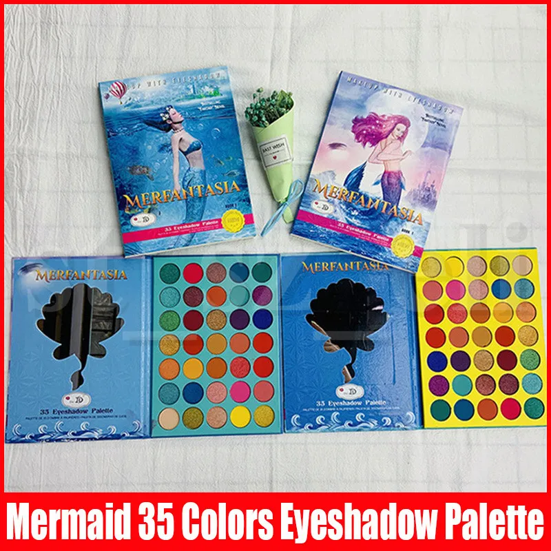 DHgate.com:Professional Merfantasia Mermaid Eyeshadow Palette, 35 ...