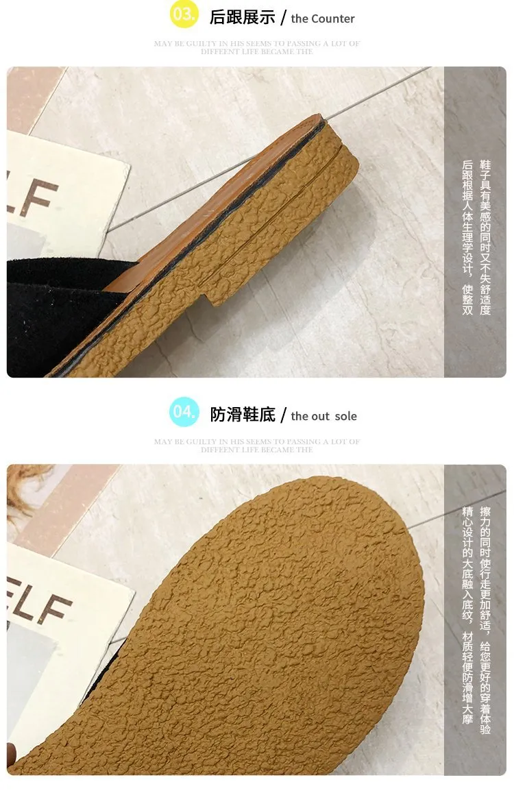 Hot Sale New Style Summer Woman Slippers Beach Flock Fashion Low Heels ...