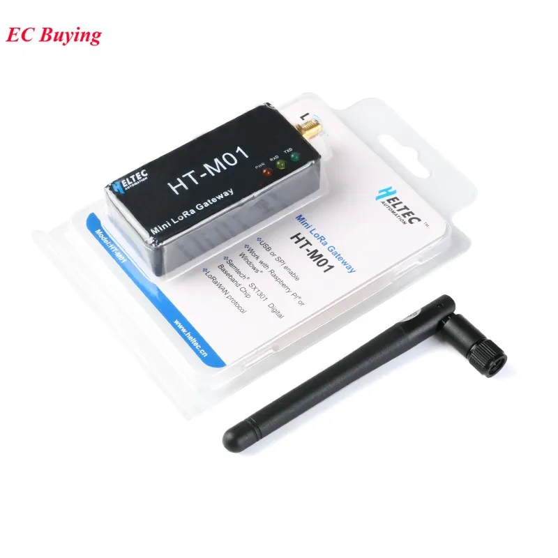 DHgate.com:LoRaWAN HT-M01 LoRa Gateway DIY Kit; 433/470/868/915MHz, DC ...
