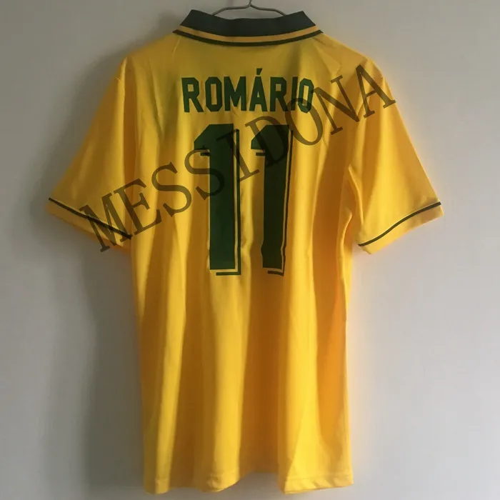 1994 BRaSiLs RETRO Vintage Soccer T Shirts Vintage Classic ROMARIO ...