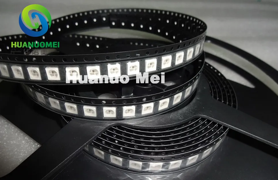 WS2812B LED Chip Roll - 5050 SMD RGB Addressable LED, Built-in WS2811 ...
