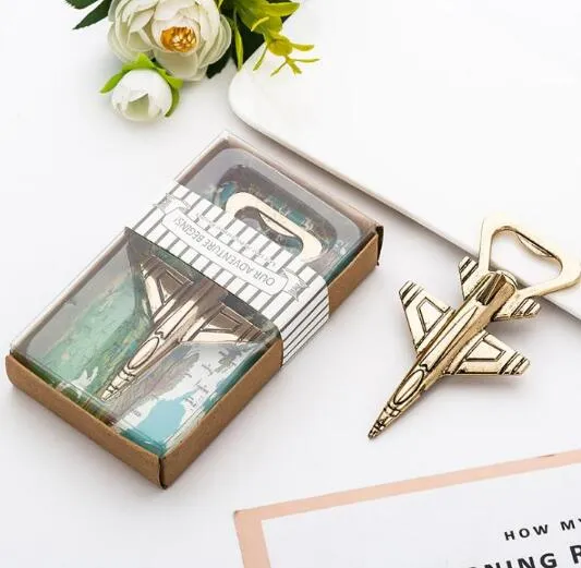 Aluminum Alloy Airplane Bottle Opener Vintage Aircraft Shape Beer ...