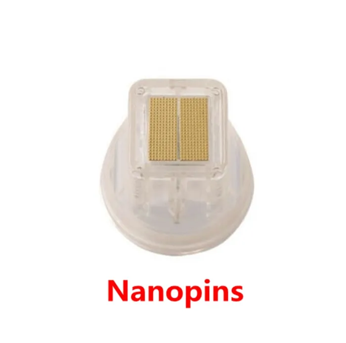 Gold RF Microneedle Machine Cartridges 10/25/64/Nano Pin, Disposable ...
