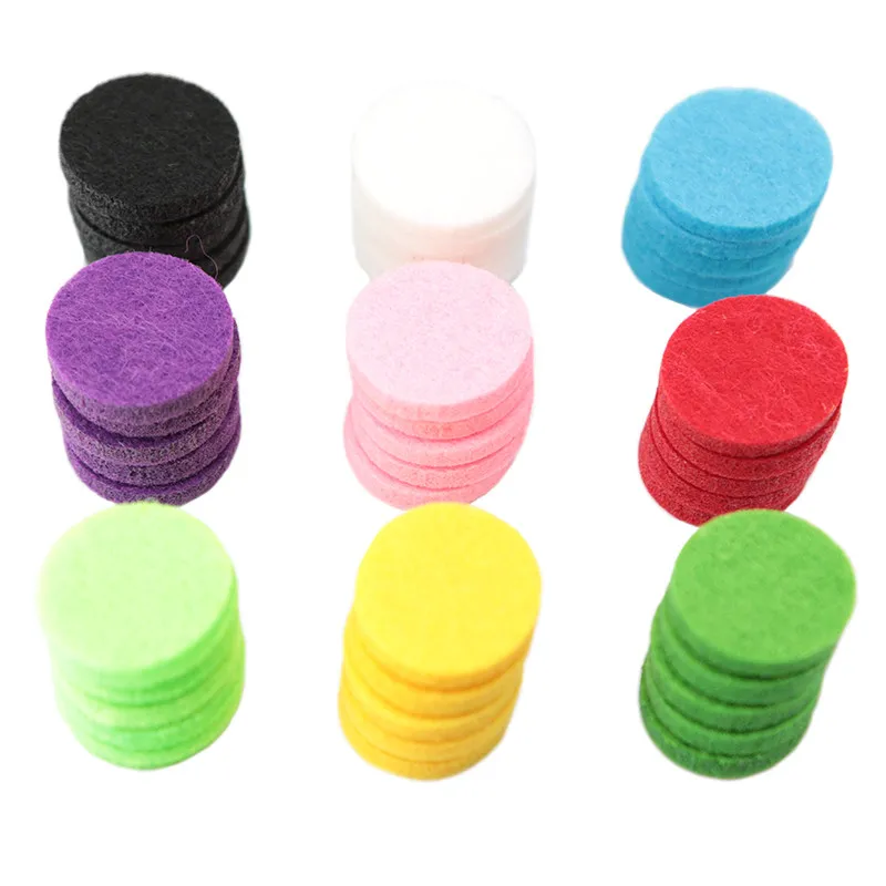 100 Aromatherapy Diffuser Refill Pads - Round Essential Oil Pads, 22 ...