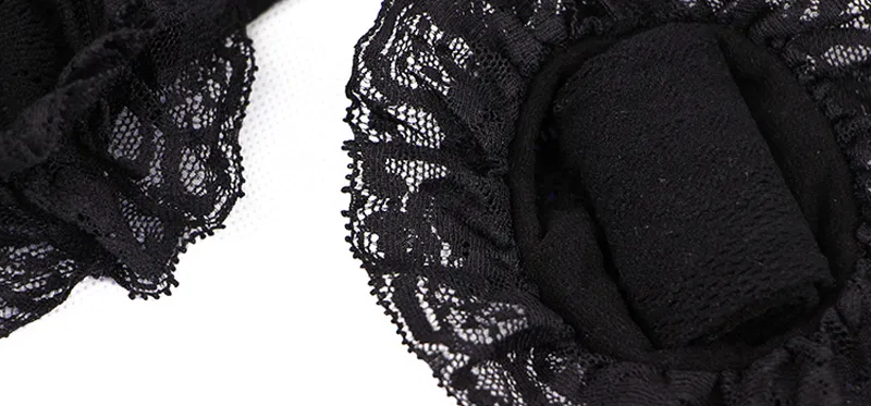 2017 Hot Women Lace Ruffle Hollow Out Floral Pleats Fishnet Hole Short ...