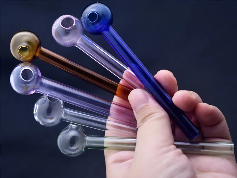 Pyrex Glass Oil Burner Pipe: Mini Spoon Hand Pipe Colorful Small Pyrex ...
