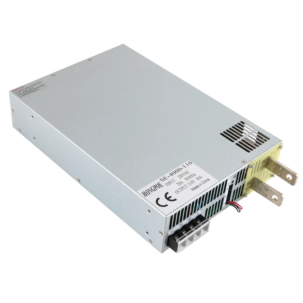 4000W 110V Adjustable Power Supply, 0-110V, 110VDC AC-DC, 0-5V Analog ...