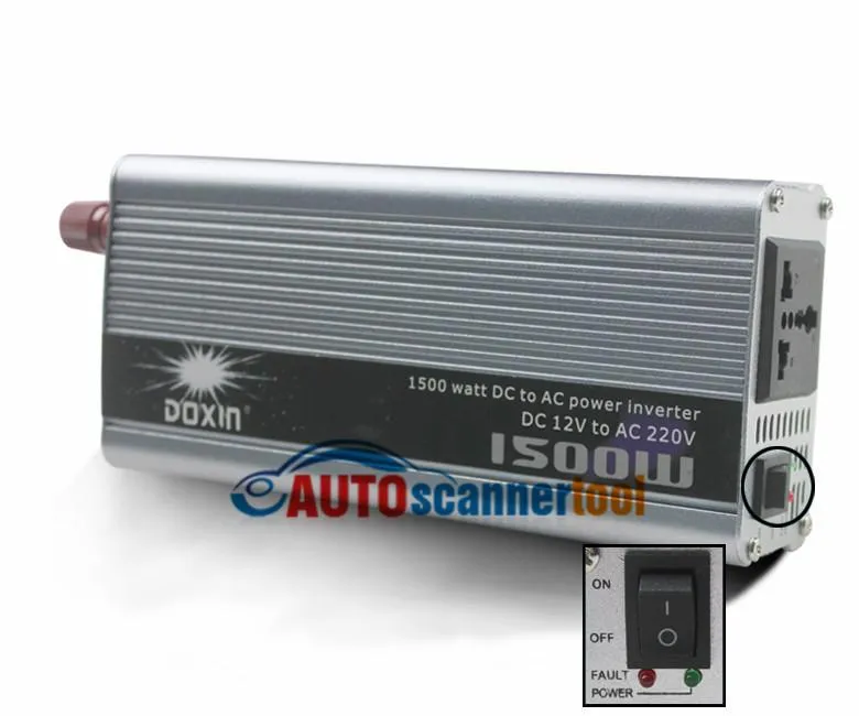 Doxin 1500W Car Inverter 1500w Without UPS Modified Sine Wave Power ...