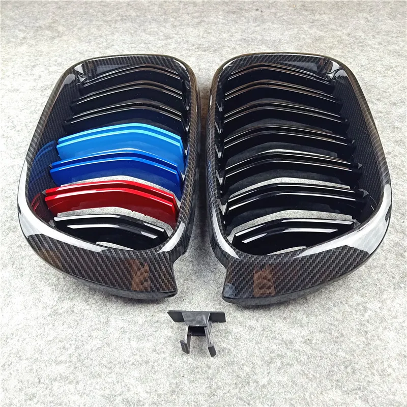 Front Bumper Grille Replacement ABS Material For BMW X3 X4 F25 F26 ...