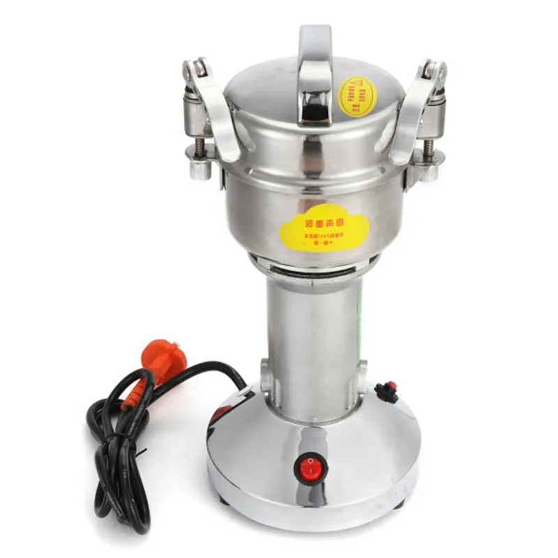 300g High Speed Powdering Machine Electric Herb Grain Grinder Cereal ...