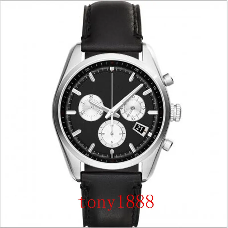 Men Quartz Watch Leather Wristwatches AR1861 AR1862 AR1878 AR1890 ...
