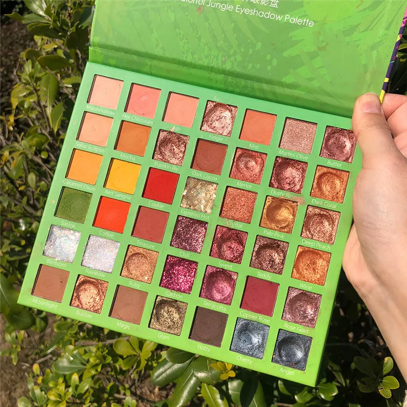 DHgate.com:42 Matte & Glitter Eyeshadow Makeup Palette, Multicolor ...