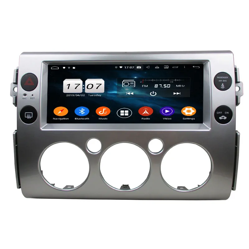 8 Core Android 9.0 Toyota Prius Dvd Player Head Unit With GPS ...