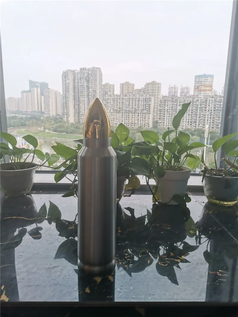 40 Oz Insulated Tumbler 33oz Bullet Shaped Stainless Steel Water Bottle ...