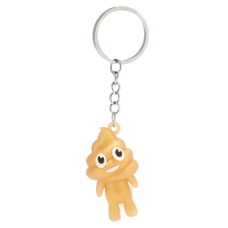 Poop Emoji Keyring