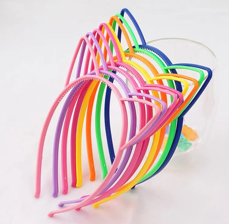 Cat Ear Headbands Hair Accessories, Plastic Hair Sticks For Women ...