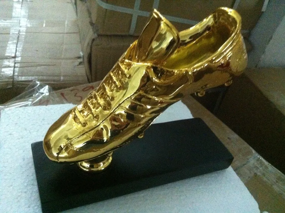 Golden Boot Trophy Replica - Premium Football Award, Collectible Soccer ...