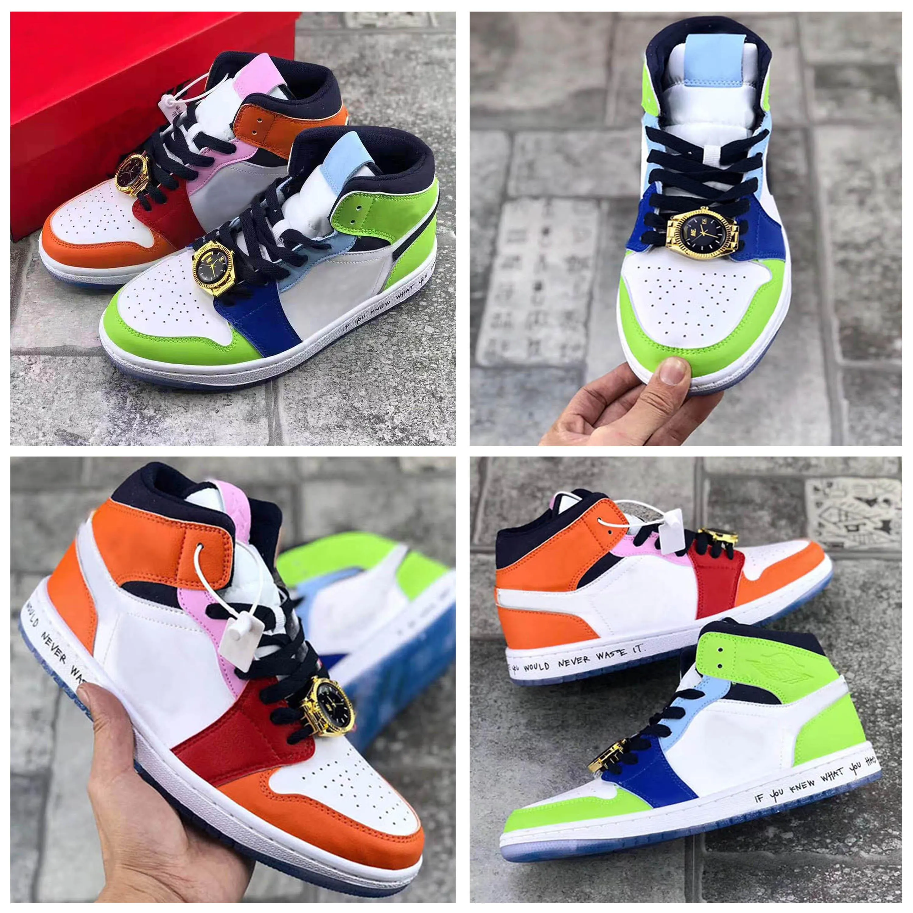 Air Mid Fearless X Melody Ehsani Orange Green Mandarin Duck Gold ...