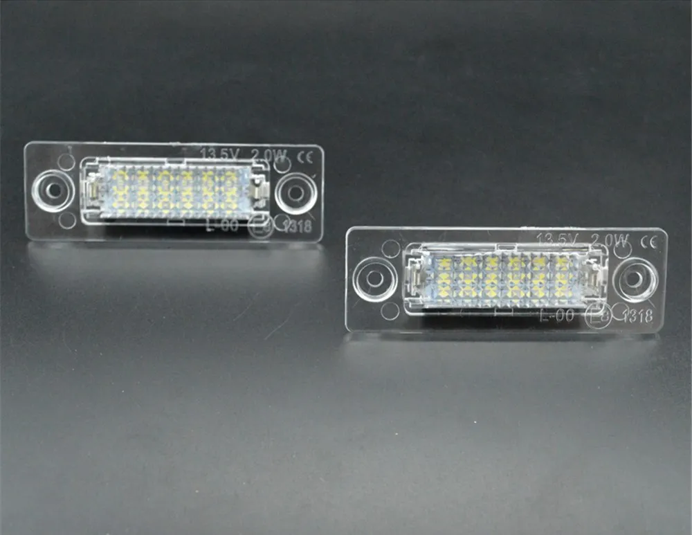 DHgate.com:2Pcs 18-LED License Plate Light Lamp for VW/Caddy ...
