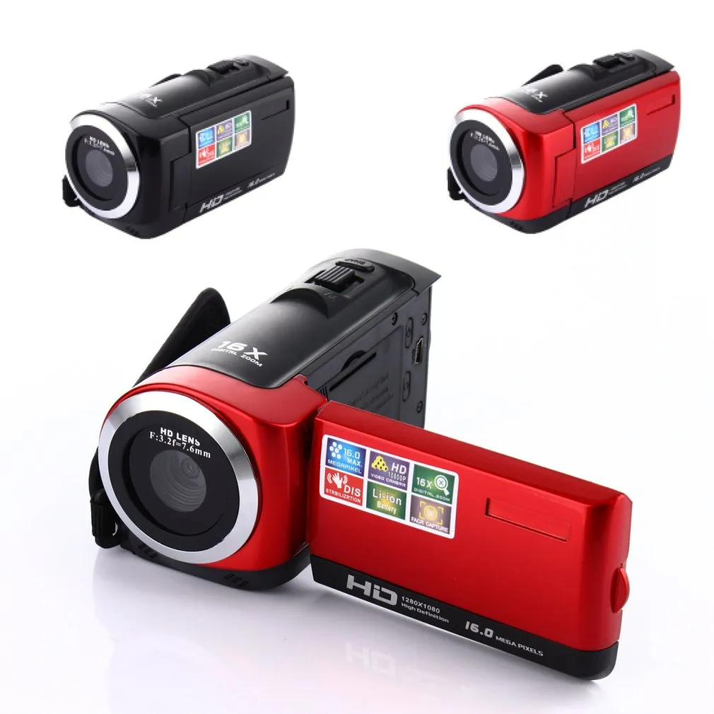 HD 1080P Digital Camera HDV Video Camera Camcorder 16MP 16x Zoom COMS ...