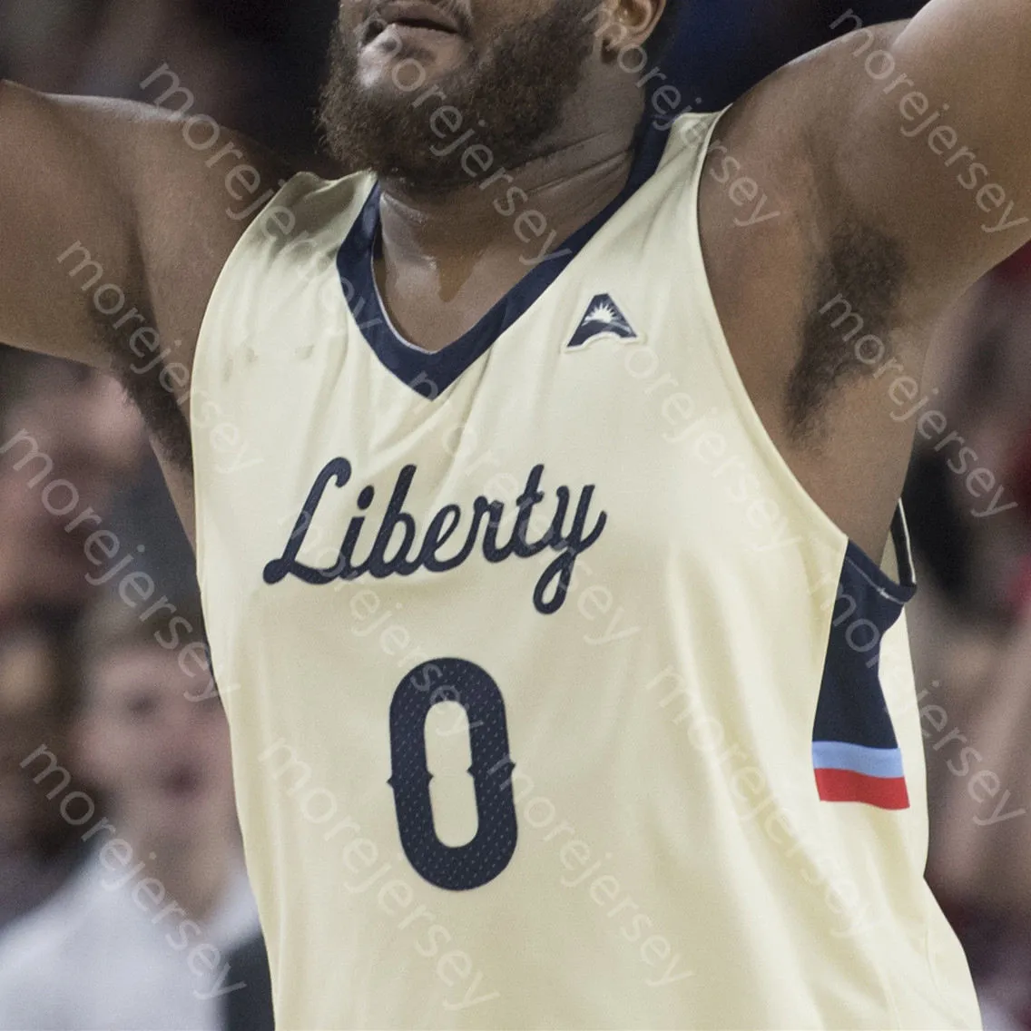 Liberty Flames Basketball Jersey NCAA College Mens Sports Apparel From ...