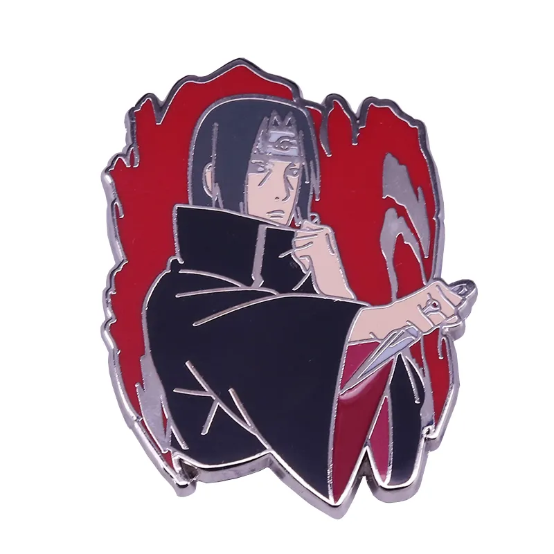 Pins, Brooches Online Sale Naruto Uchiha Itachi Lapel Pin Great Anime ...