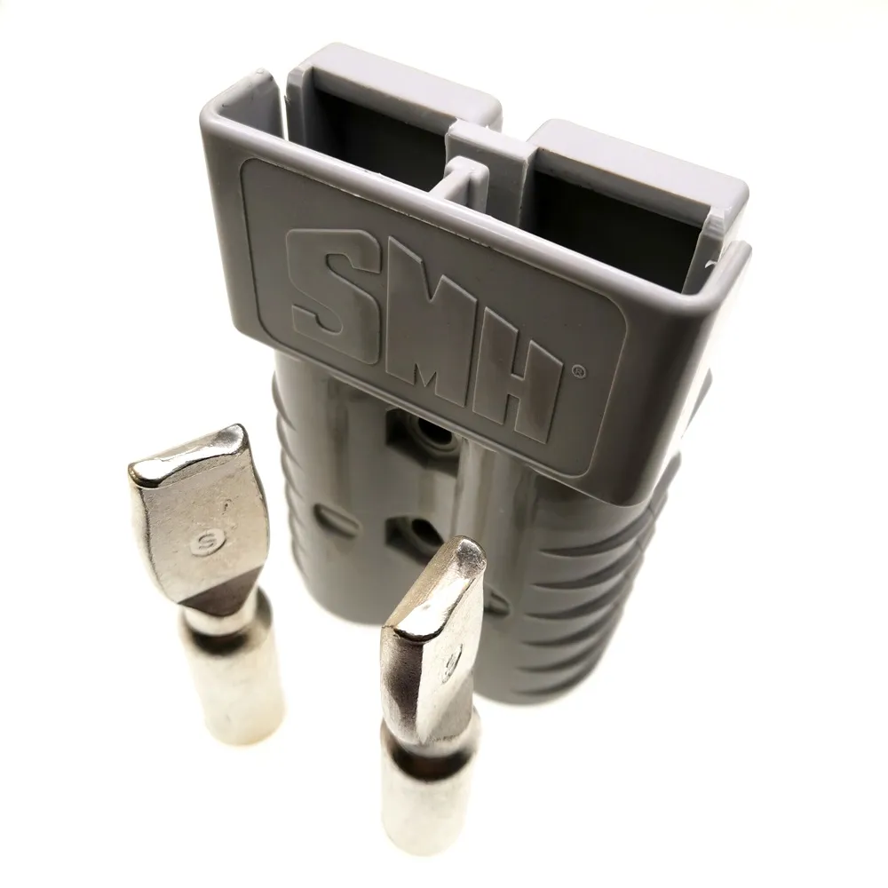 350A High-Power Battery Connector - Gray, 600V Pin Type for UPS ...