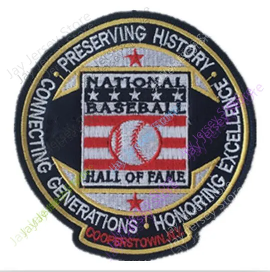 Hall Of Fame Baseball Patch Vintage Jersey Inspired, Featuring Larry ...