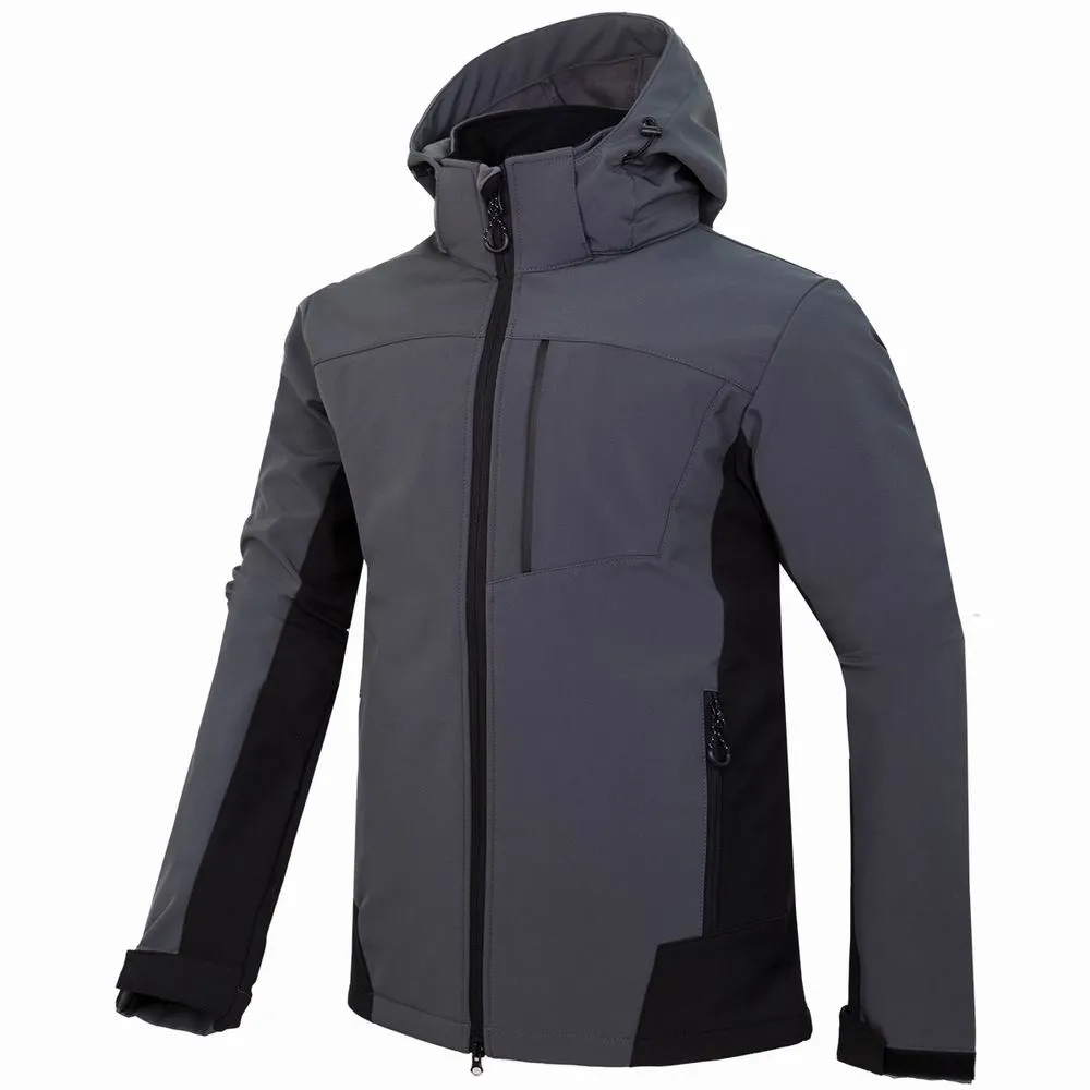 Premium Winter Softshell Jacket: Hooded, Windproof & Waterproof - Shop ...