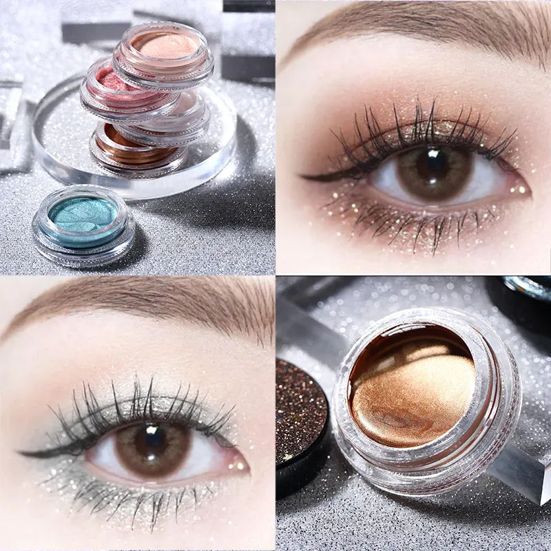 Leezi Magic Cube Jelly Eye Shadow Gel Liquid Luminous Eye Shadow ...