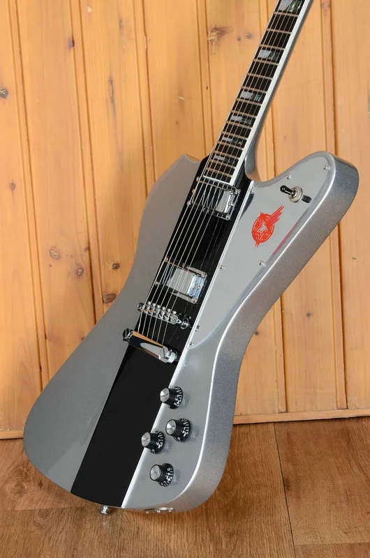 Rare Wash Paul Silver Sparkle Starfire Electric Guitar Pearl Abalone ...