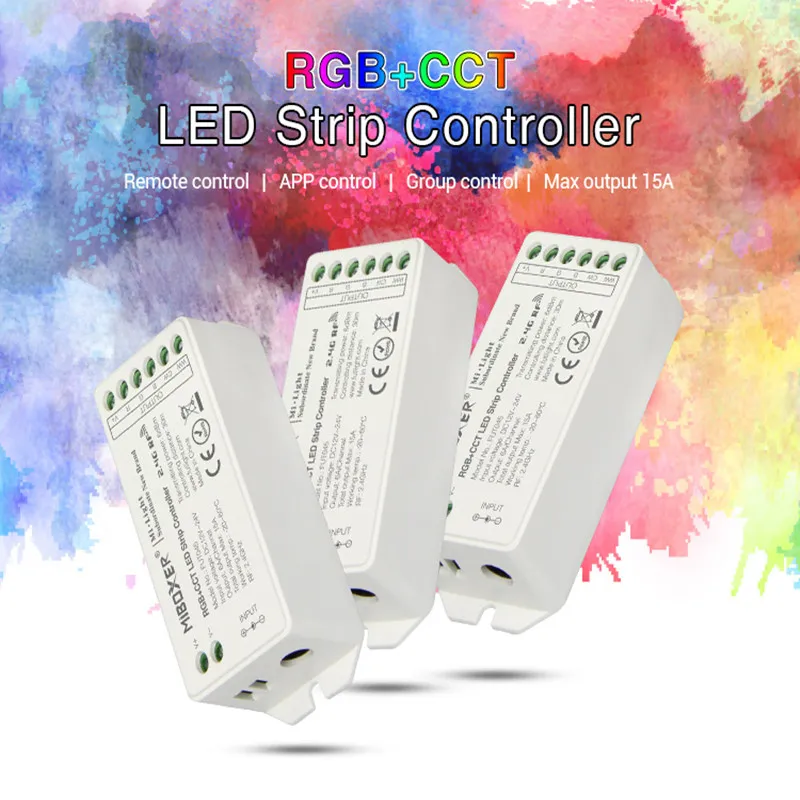 MI boxer RGB RGBW RGB CCT LED Strip Controller Smart LED Control System ...